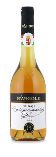 Paangold Tokaji Sárgamuskotály Aszú 3 Puttonyos 1999